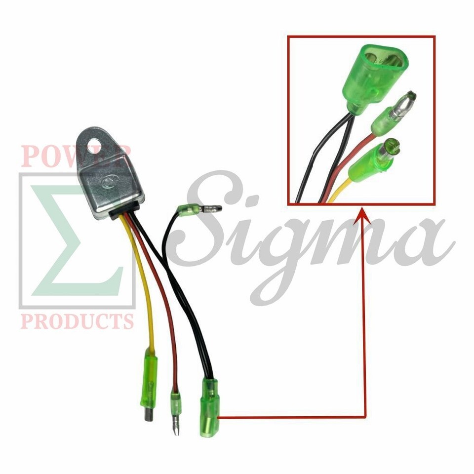 3-Wire Low Oil Alert Sensor for Predator 6500 Watt 420cc Generator ...