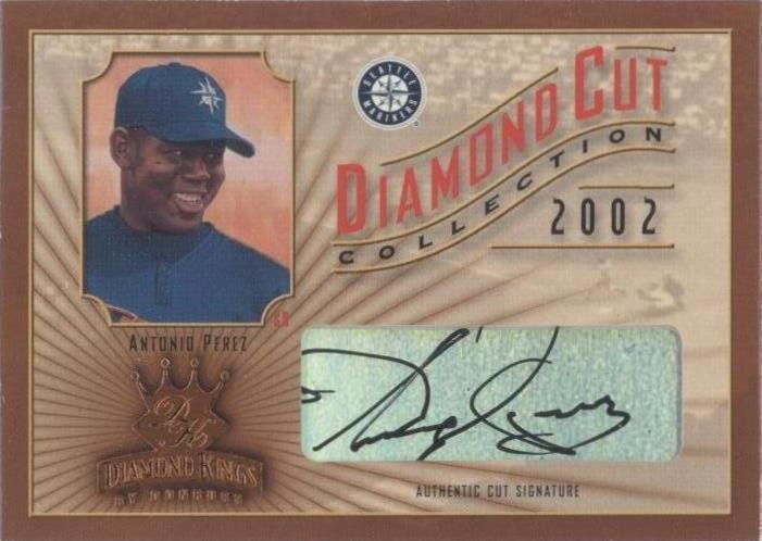 2002 Donruss Diamond Kings - Diamond Cut Collection Antonio Perez #DC ...