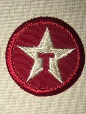 Texaco Patch - 1 5/8 inches x 1 5/8 inches - vintage | eBay