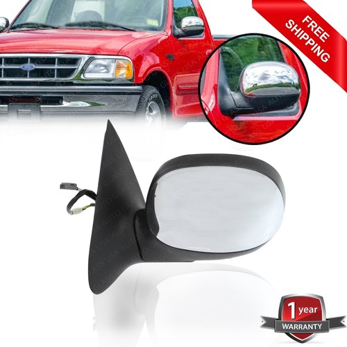 Power Mirror Driver Side Chrome For 1997-2003 Ford F-150 / 1997-1999 F ...