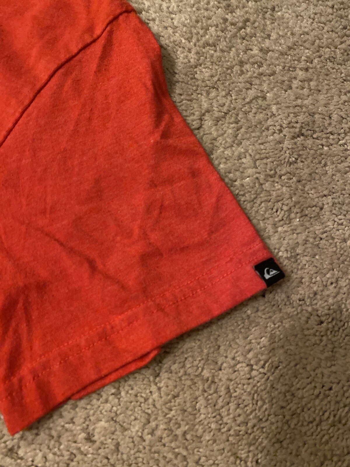 Quicksilver Boys Red Tshirt Size L | eBay