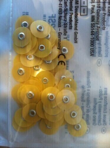 3M Sof-Lex soflex Discs Pack of 30 Orange Series 2382SF 1/2" 12.7 mm ...