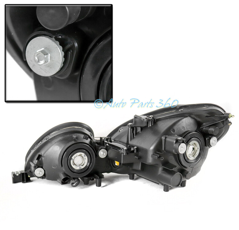 FOR 98-05 LEXUS GS300 GS400 GS430 CRYSTAL STYLE HEADLIGHTS LAMPS CHROME ...