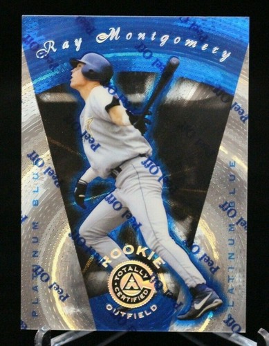 1997 Pinnacle Certified Ray Montgomery Astros Rookie #134 Platinum Blue ...