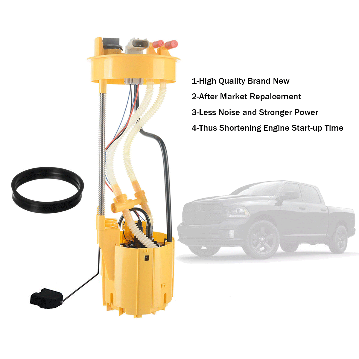 Fuel Pump Module Assembly for Dodge Ram 2500 Ram 3500 L6 5.9L 98-04 ...