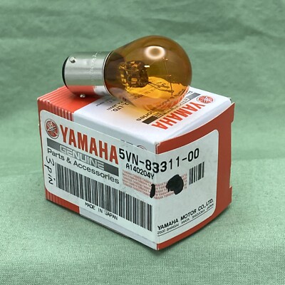 NEW GENUINE YAMAHA 5VN-83311-00 Bulb, Flasher (12V - 23/8W) | eBay