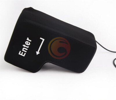 Big Enter Anti Stress Relief Button USB Nap Pillow Supersized ...