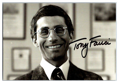 Dr. Anthony Tony Fauci Covid 19 Hand Signed 4x6 Photo TC46-8219 | eBay