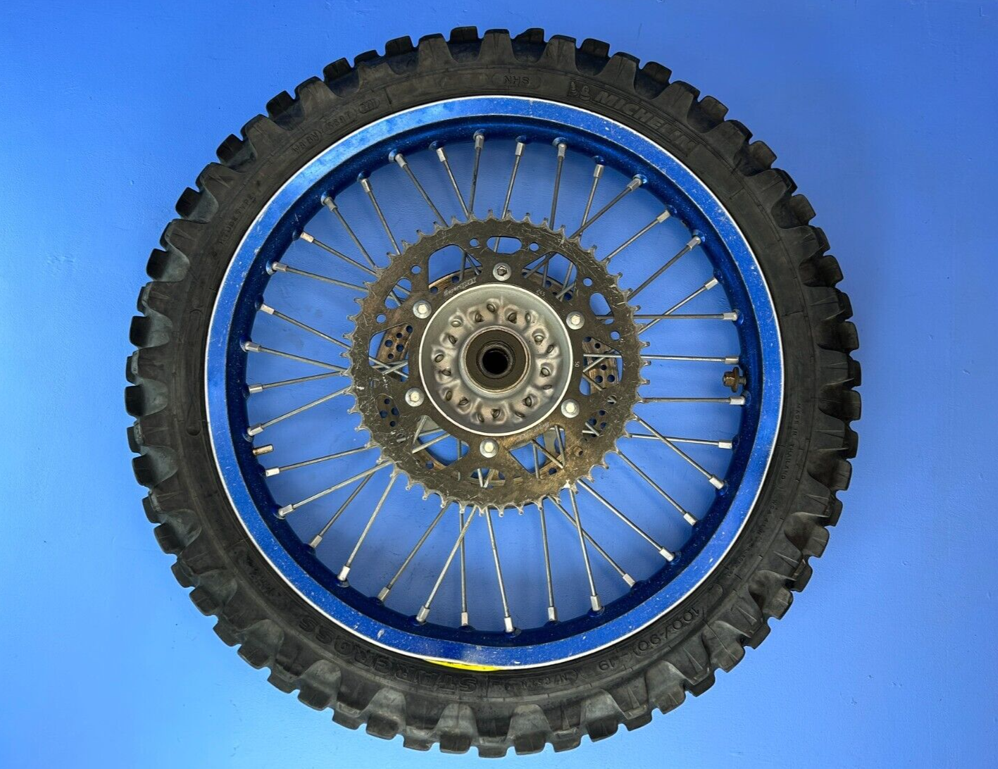 "2006 Yamaha YZ450F Rear Wheel Rim | 18"" | 2.5"" | Silver | 1P8-2539-0 ...