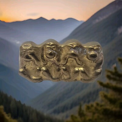 Rare Vintage Brass Wise Monkey Figurine See, Hear, Speak, Do No Evil ...