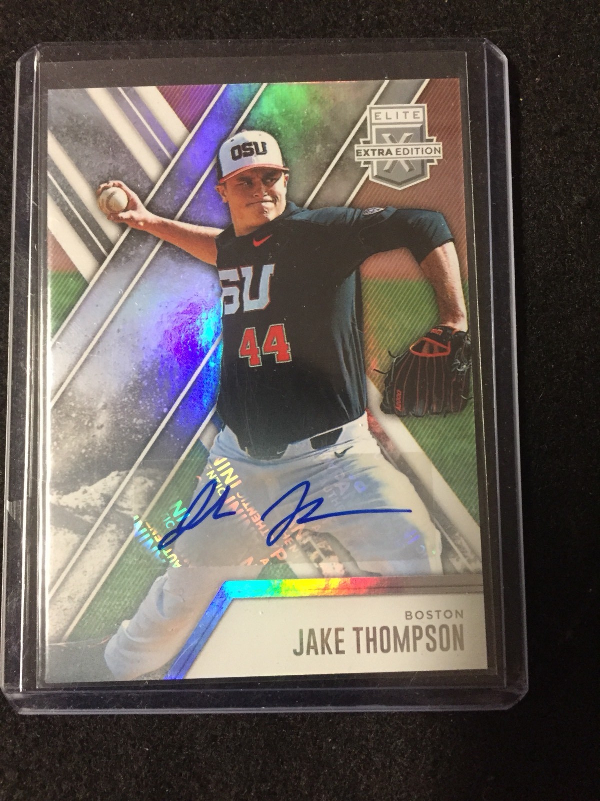 2017 Elite Extra Edition Baseball:Jake Thompson Auto #200 OSU-Boston | eBay