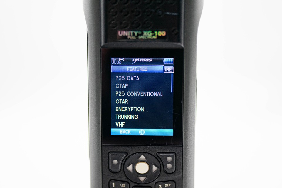 Harris XG-100P PHASE II WIDEBAND Tri-Band Unity P25 Radio XG100P w ...