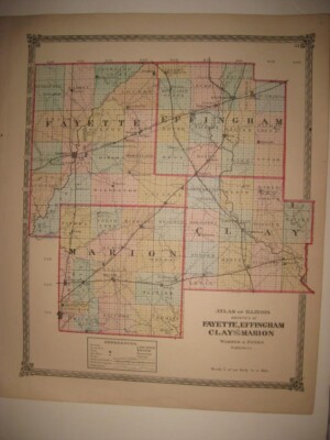 Entire US - 1875 Map Chart