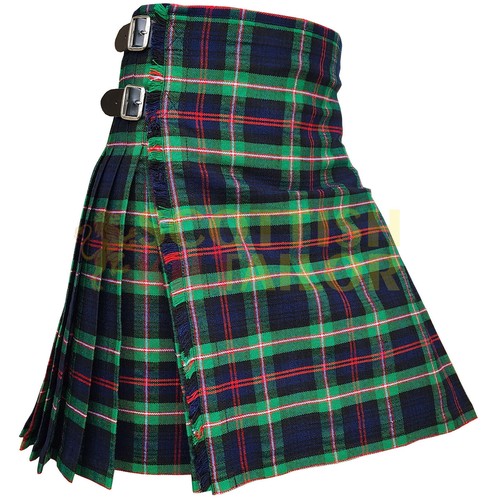 Scottish Handmade Traditional MacKenzie Morgan Tartan Kilt For Men ...