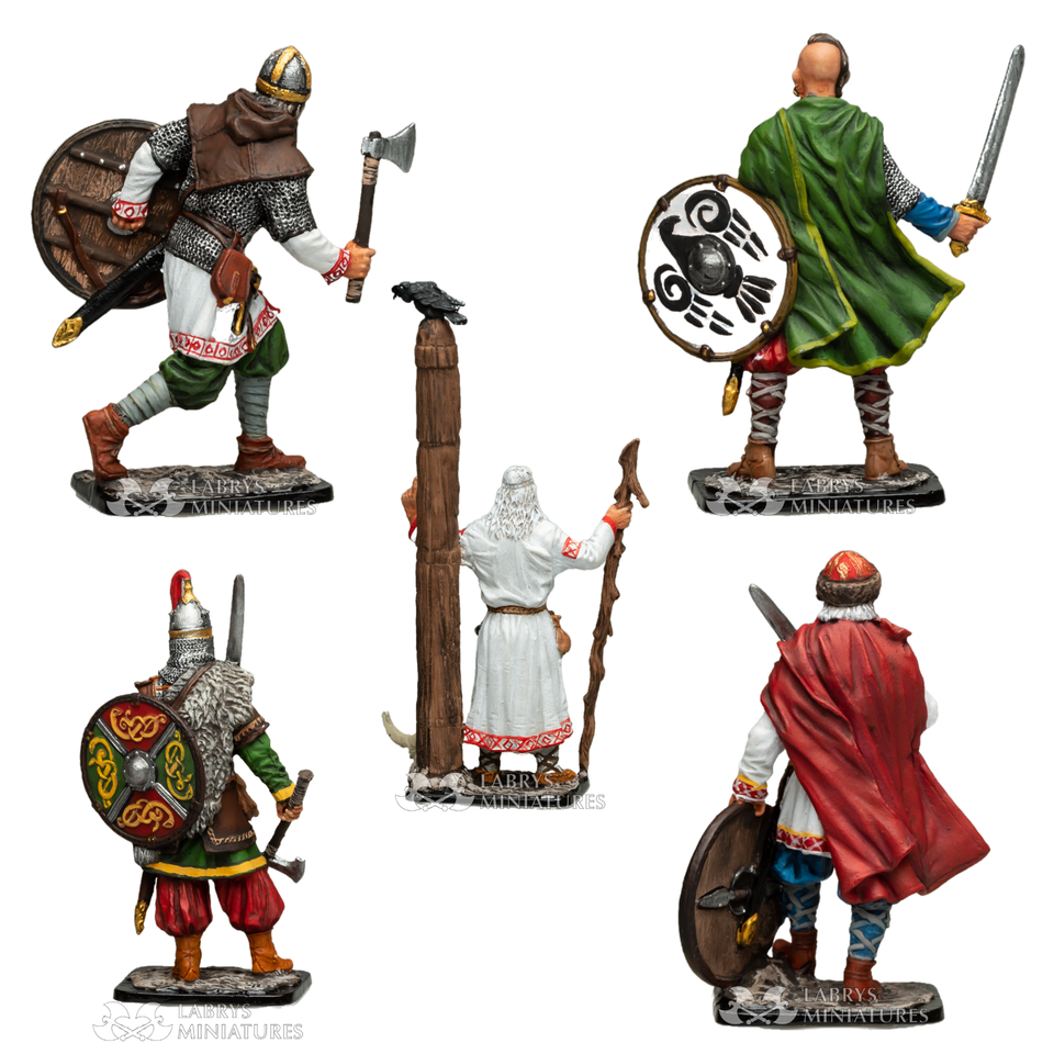 Oleg the Wise Varangian prince Set of 5 figures Painted Toy Pre-Sale ...