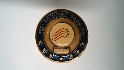 CHALLENGE COIN "52" FOCUSED FEMALES U.S. ARMY SERGEANTS MAJOR ACADEMY ...