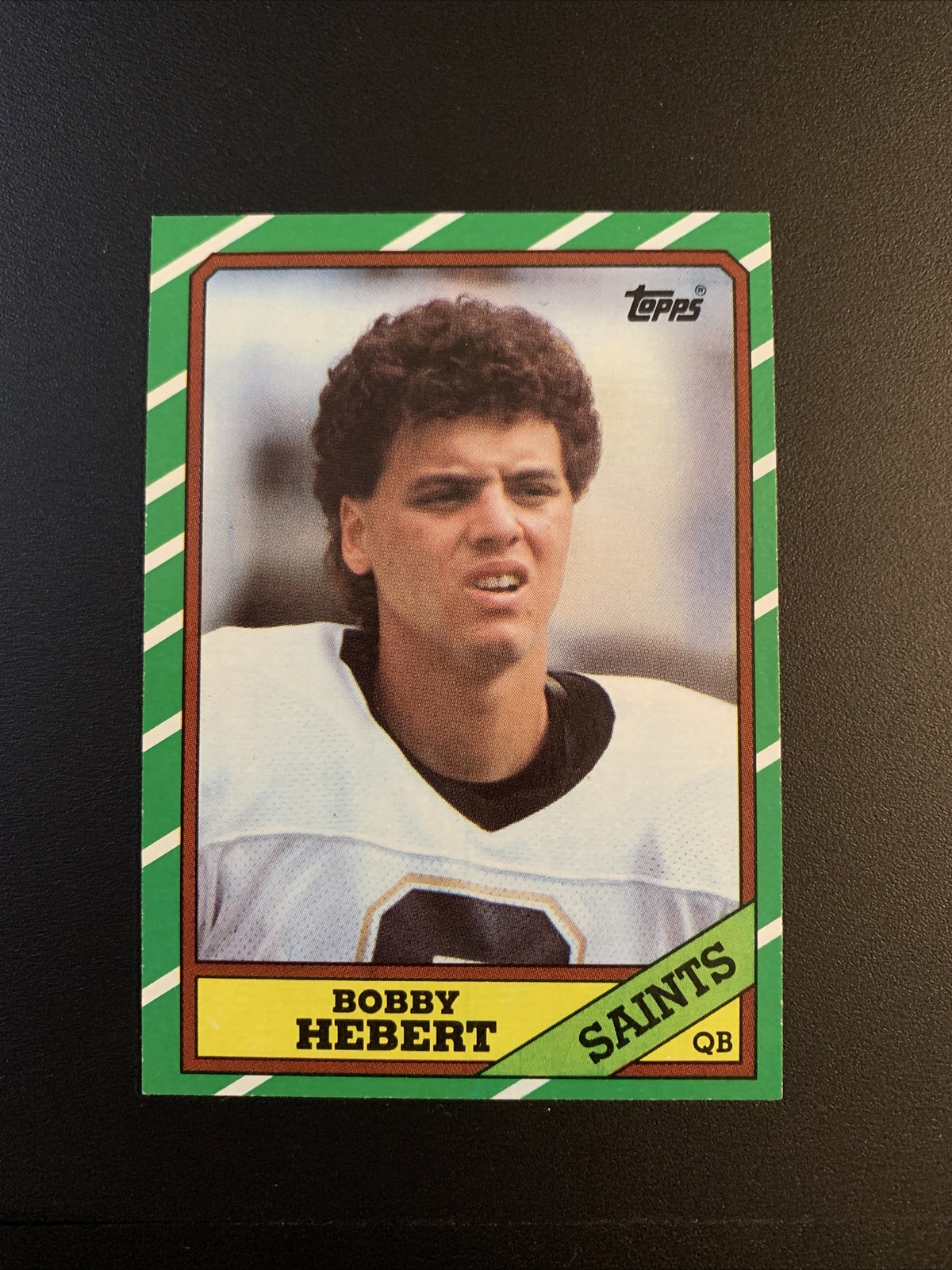 1986 Topps 339 Bobby Hebert RC Rookie NM | eBay