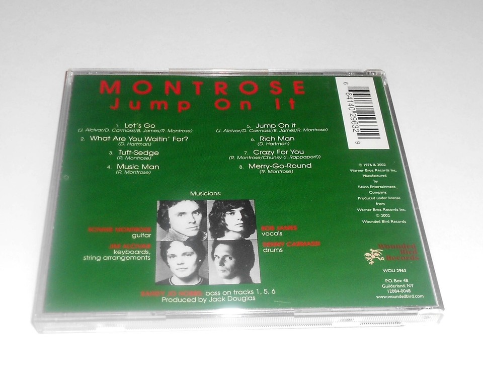 Montrose Jump on It CD | eBay