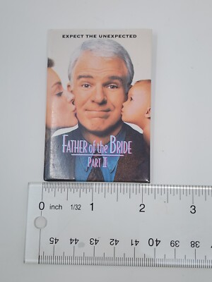 VINTAGE FATHER OF THE BRIDE PART II MOVIE PINBACK (1995) -STEVE MARTIN ...