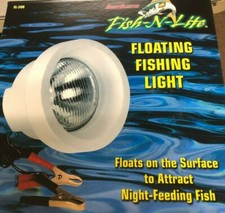 Optronics Night Blaster UV / Green LED Fish n Lite Floating Fishing ...