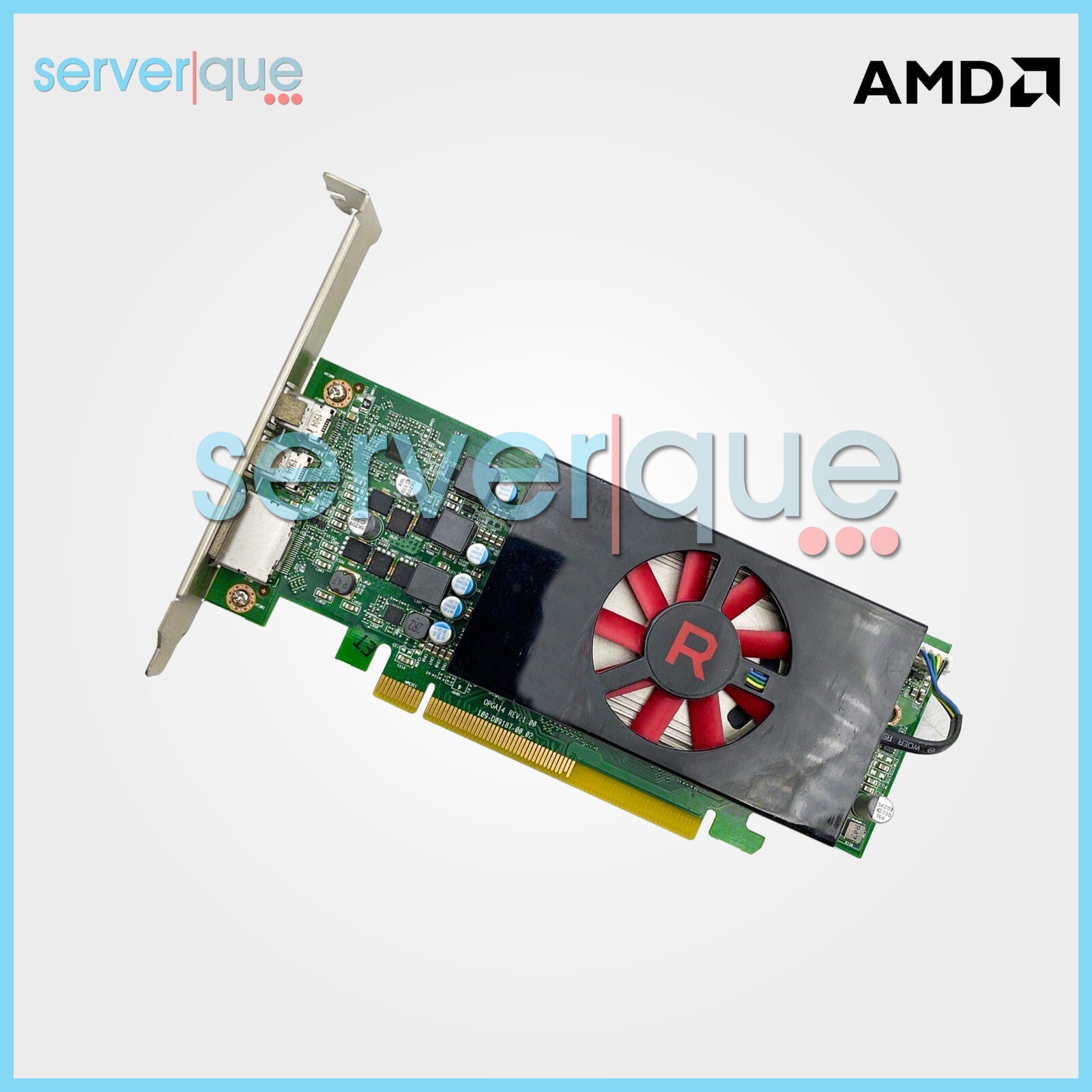 Dell AMD Radeon RX 550 4GB GDDR5 Mini Dual DP PCI-e 3.0 x8 Video ...