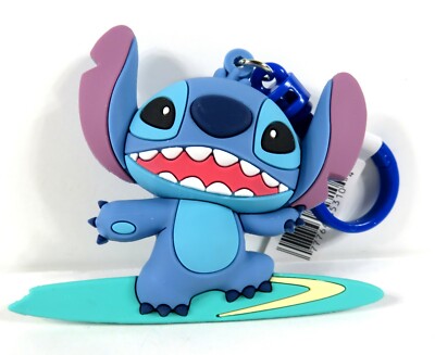 Disney Stitch Figural Bag Clip Series 3 Exclusive A Surfboard Figure ...