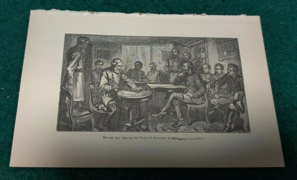 Robert E Lee Surrender Document