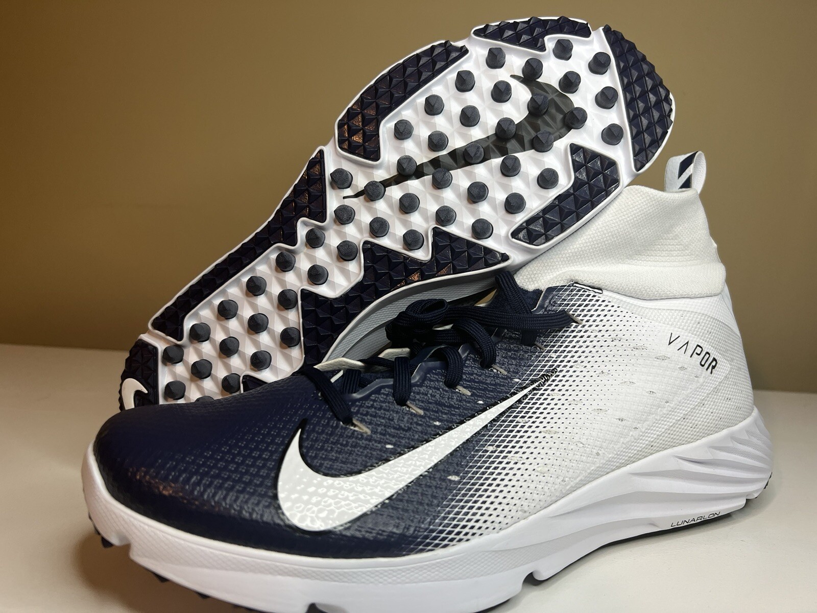 Nike Vapor Untouchable Speed 2 Turf Shoes Navy Blue AO8744-101 Men Size ...