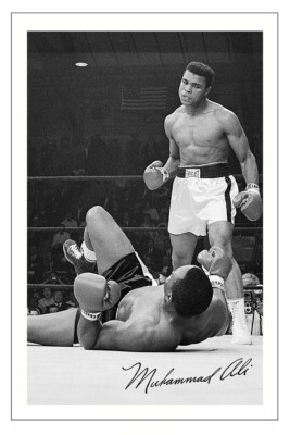 MUHAMMAD ALI BOXING SIGNED AUTOGRAPH PHOTO PRINT | eBay UK