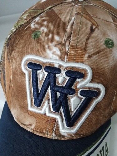 West Virginia Blue Camo Strapback Hat Cap | eBay