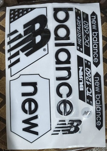 New Balance Black New For 2025 - Cricket Bat Embossed Sticker | eBay UK