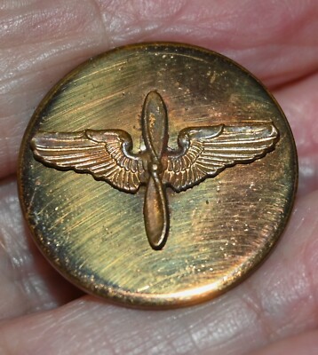 Vintage Army Aviation Branch Insignia Badge Lapel Pin Propeller & Wings ...