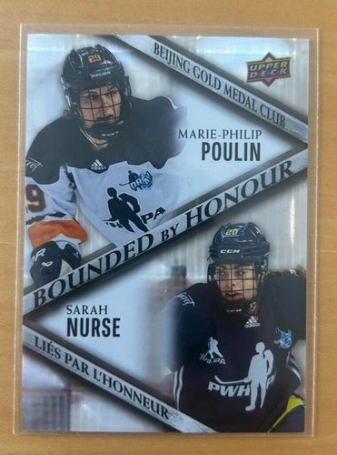 2023-24 Tim Hortons Duos Marie-Philip Poulin Sarah Nurse Bounded By ...
