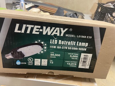 Lite-Way L01968 E39. 5000K, A/C 100-277v | eBay