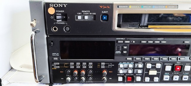 Sony HDW-M2000 HDCAM Multiple Format Digital Recorder for sale online ...