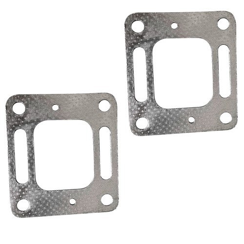 2x Exhaust Elbow Riser Full Flow Gasket fit for MerCruiser Center Riser ...