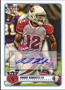 2012 Topps Magic Autographs #199 Andre Roberts Rookie Auto Card RC | eBay