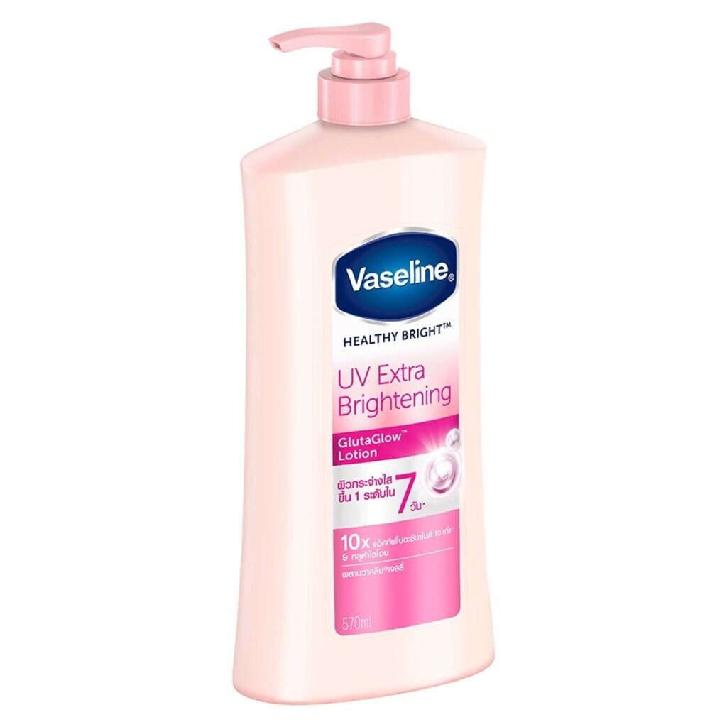Vaseline Healthy Bright UV Extra Brightening Lotion GlutaGlow Lotion ...