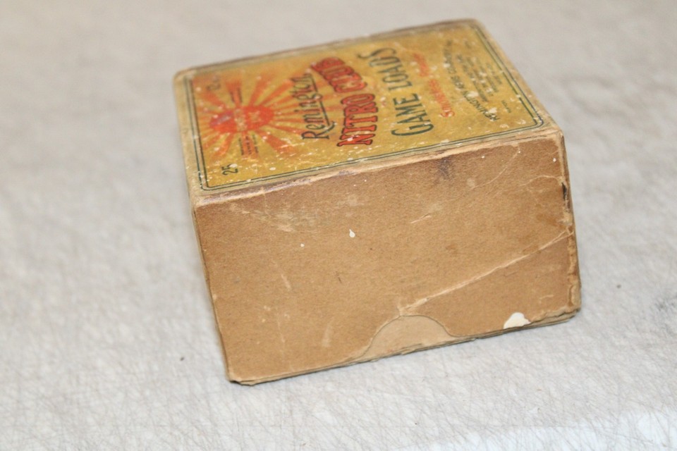 REMINGTON GAME LOADS SHOTSHELL AMMO SHELL BOX EMPTY 2 PIECE DUCK 6 SHOT ...