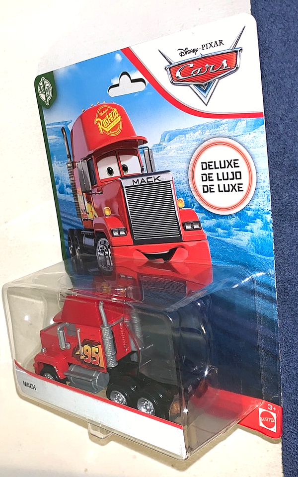 DISNEY PIXAR CARS 2019 DELUXE COPPER CANYON RED RUST-EZE MACK SEMI ...
