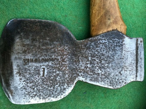 Vintage H.G. Long & Co England Wood Chopper Axe Hedge Slasher Billhook ...