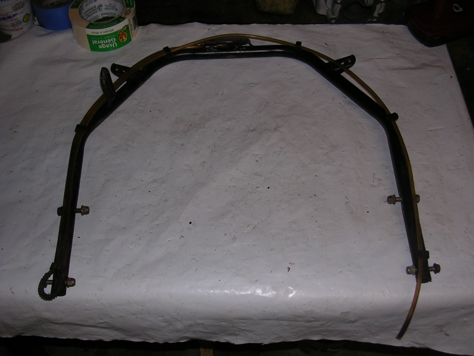 1999 Ski-doo mxz x summit steering hoop handle bar mount | eBay