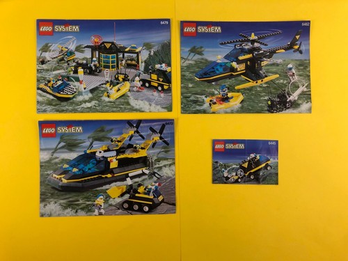 LEGO Vintage Town 6479 6462 6473 6445 Instructions Manuals | eBay