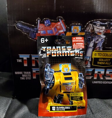 Transformers Hasbro Prexio Mini Figure Dollar Tree Bumblebee | eBay