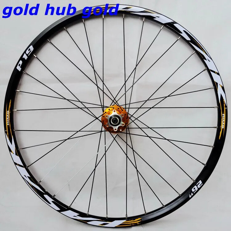 26/27.5/29inch Disc Brake Mountain Bike Front Wheels 6-hole Center Lock ...