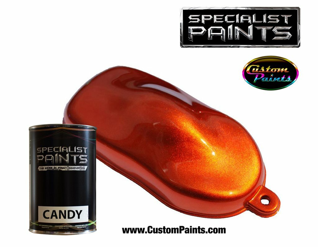 250ml of Candy Orange, Automotive Grade Paint, Urethane Based, Custom ...