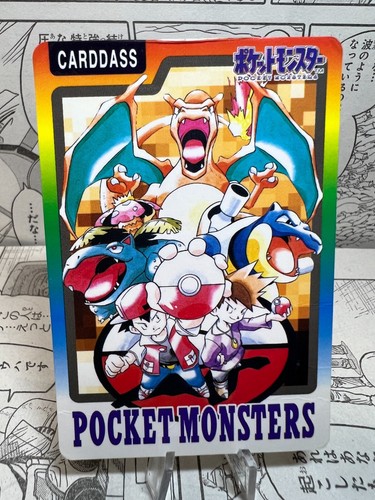 Pokemon Card Ash Charizard Blastoise Venusaur Carddass Special ...