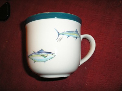 Anglers Expression Geoff Hager 2001 Fish Design Mug | eBay