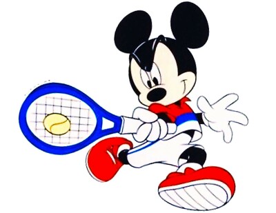 Disney Mickey Mouse 23" tennis racket cover Disney blue | eBay