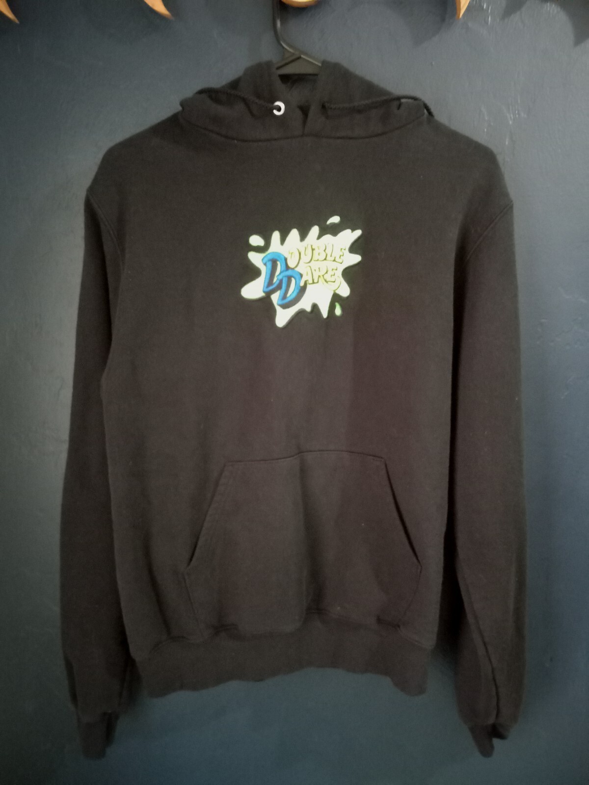 Nickelodeon Double Dare Embroidered Logo Hoodie Hoode… - Gem